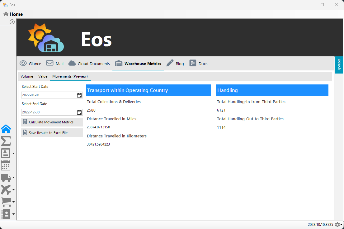 Warehouse Metrics: Movements (Preview)